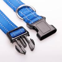 China Luxury Large Pet Neck Collar Heavy Duty Adjustable Nylon Dog Collar for sale