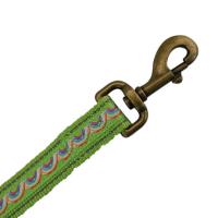 China Custom Pattern 5 Ft Nylon Dog Leash Heavy Duty Reflective Pet Lead for Safety for sale