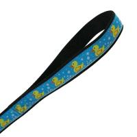 China Durable Black Pet Dog Collar PVC Logo Soft Polyester Custom Dog Collars for sale
