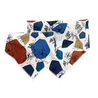 China Wholesale Washable Cotton Pet Bandana Adjustable Dog Bibs Scarf 500pcs MOQ for sale