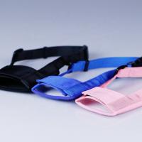 China Custom Logo Nylon Dog Muzzle Adjustable Anti Biting Anti Bark Safety Mesh Pet Muzzle XS to L for sale