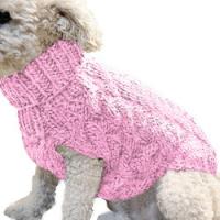 China Striped Dog Winter Clothes Hooded Jacket for Small Medium Dogs Cats 5 Sizes Polyester Cotton for sale