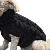 China Striped Dog Winter Clothes Hooded Jacket for Small Medium Dogs Cats 5 Sizes Polyester Cotton for sale
