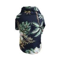 China Hawaiian Style French Bulldog Dog Hawaiian Shirt Pet Clothes Polyester Cotton 5 Sizes for sale