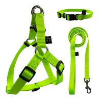 China Padded Dog Harness Set Soft Durable No Pull Dog Harness Easy To Clean for sale