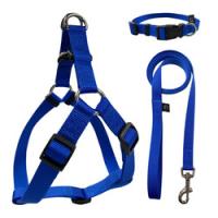 China Padded Dog Harness Set Soft Durable No Pull Dog Harness Easy To Clean for sale