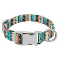 China Custom Polyester Dog Collar and Leash Set Injury Free Neoprene Handle Waterproof All Seasons for sale