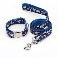 China Durable Reflective Harness Leash Set Comfortable Dog Collar Leash for sale