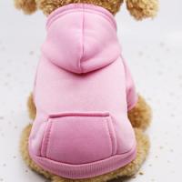 China Custom 100% Cotton Dog Hoodie Classic Design for Small Dogs 5 Sizes OEM for sale