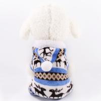 China Custom Logo Puppy Winter Coat 55cm Moderate Thickness Polyester Cotton Dog T Shirt for Small Medium Dogs for sale
