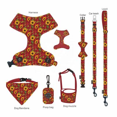 China Reflective Pet Dog Harness Outside Walking Slip Moisture Resistant for sale