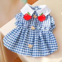 China Wholesale Multiple Color Spring Dog Princess Skirt 52cm Pet Clothes for Small Medium Dogs for sale