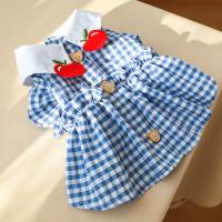 China Wholesale Multiple Color Spring Dog Princess Skirt 52cm Pet Clothes for Small Medium Dogs for sale