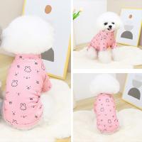 China Custom Sublimation Dog T Shirt 20cm Teddy Logo Pet Clothing for Small Medium Dogs OEM for sale