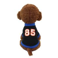 China Medium Small Pets Wearing Clothes Elastic Material T-Shirt Cool Dog Clothes for sale