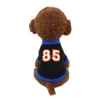 China Medium Small Pets Wearing Clothes Elastic Material T-Shirt Cool Dog Clothes for sale