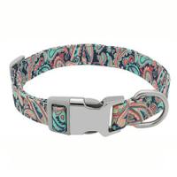 China Odm Oem Personalized Dog Collars And Leashes With Name Plate for sale