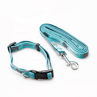 China Soft Universal Harness Leash Set Custom Luxury Leather Dog Collars for sale