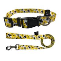China Adjustable Polyester Dog Collar with Quick Release Buckle for Small Medium Large Dogs 500pcs MOQ for sale