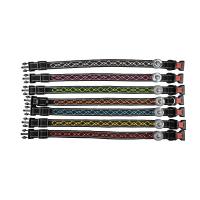 China Custom Rechargeable LED Dog Leash and Collar Set Waterproof Neoprene Handle 500 Pcs MOQ for sale