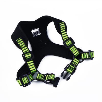 China Custom Neoprene Anti Lost Pet Vest Harness with Reflective Safety for Dogs Sizes S M L for sale
