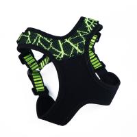 China Custom Neoprene Anti Lost Pet Vest Harness with Reflective Safety for Dogs Sizes S M L for sale