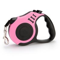 China Plastic Material Auto Dog Leash Pet Accessory Retractable Dog Lead for sale