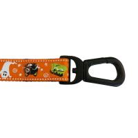 China Sublimation Heat Transfer Pet Traction Rope Custom Cute Dog Leash for sale