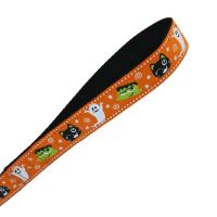 China Sublimation Heat Transfer Pet Traction Rope Custom Cute Dog Leash for sale