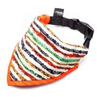 China Colorful Blank Dog Bandanas Bib Kerchief Adjustable Cat Collar for sale