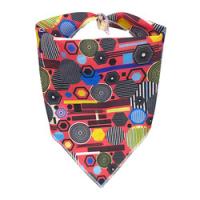 China Wholesale Custom Logo Dog Bandana Square Triangle Cotton Pet Scarf 500 Pcs MOQ for sale
