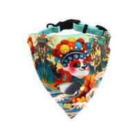 China Custom Printed Cotton Dog Bandana Collar Triangle Scarf for All Seasons 500 Pcs MOQ for sale