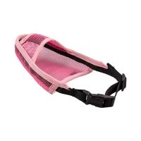 China Fake Nylon Dog Pet Muzzles Anti Bite Outdoor Mesh Dog Muzzle for sale