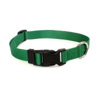 China Heat Transfer Pet Training Collars Logo Printed Leather Dog Collars for sale