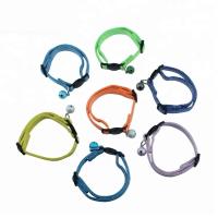 China Pu Breakaway Pet Training Collars inflatable cat collar With Bling Bell for sale