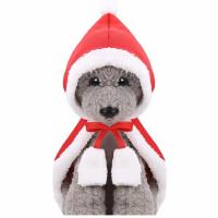 China Adjustable Fleece Pet Christmas Cloak with Red Hat for Cats Dogs Sizes S-L for sale