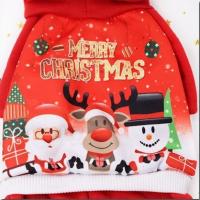 China PAICHI Christmas Dog Sweater Cotton Warm Pet Clothing XS to 2XL BSCI Certified for sale