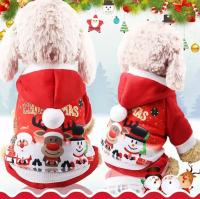 China PAICHI Christmas Dog Sweater Cotton Warm Pet Clothing XS to 2XL BSCI Certified for sale