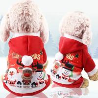 China PAICHI Christmas Dog Sweater Cotton Warm Pet Clothing XS to 2XL BSCI Certified for sale