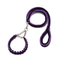 China Premium Woven Dog Collar and Leash Set Anti Shock Nylon S to XL for sale