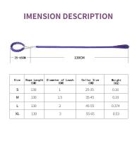 China Premium Woven Dog Collar and Leash Set Anti Shock Nylon S to XL for sale