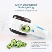 China Hands-Free LED Retractable Dog Leash With Flashlight For Small Medium Dogs for sale