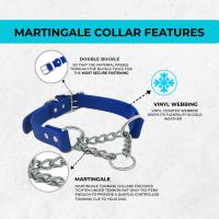 China Silicone Half Chain Pet Dog Collar For No Pull Dog Walking And Pet Training for sale