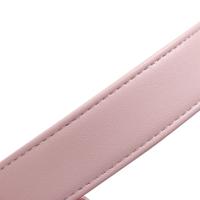 China Custom PU Leather Dog Collar Sets with Leash BSCI Certified 500 Pieces MOQ for sale