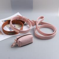 China Custom PU Leather Dog Collar Sets with Leash BSCI Certified 500 Pieces MOQ for sale