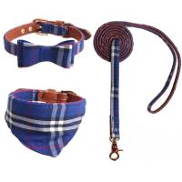 China luxurious Collars Triangular Scarves Leashes Dog Sets for sale
