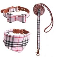 China luxurious Collars Triangular Scarves Leashes Dog Sets for sale