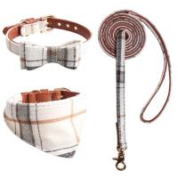 China luxurious Collars Triangular Scarves Leashes Dog Sets for sale