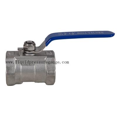 China Stainless Steel 1 PC Instrument Manifold Valve 1-1/2 NPT Female 1000 psi for sale
