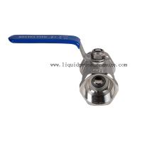 China 1-1/4 Inch Standard Port Instrument Manifold Ball Valve 1 PC SS304 1000 psi for sale